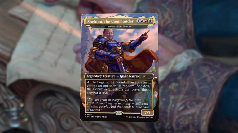 Sheldon Menery Immortalized With Incredible Secret Lair Drop