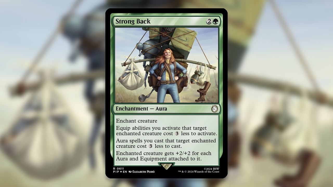 New MTG Fallout Spoilers Debut Insane Aura Typal Spells!