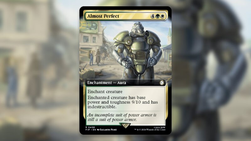 Powerful New MTG Fallout Spoiler is a Huge Flavor Win!