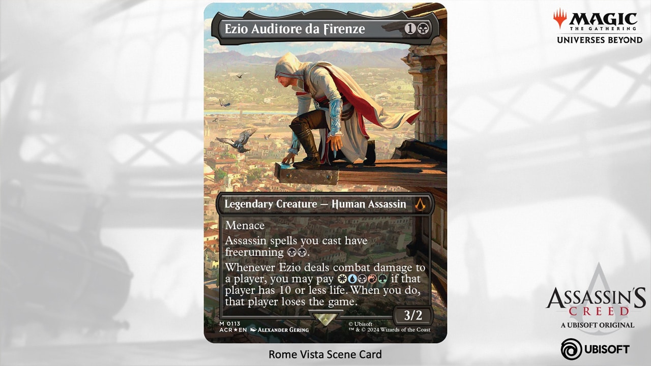 Slew of Powerful Legends Highlight MTG Assassin's Creed Spoilers!
