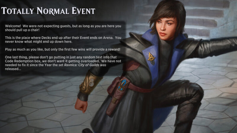 Totally Normal Event Token Reveals Secret Event!