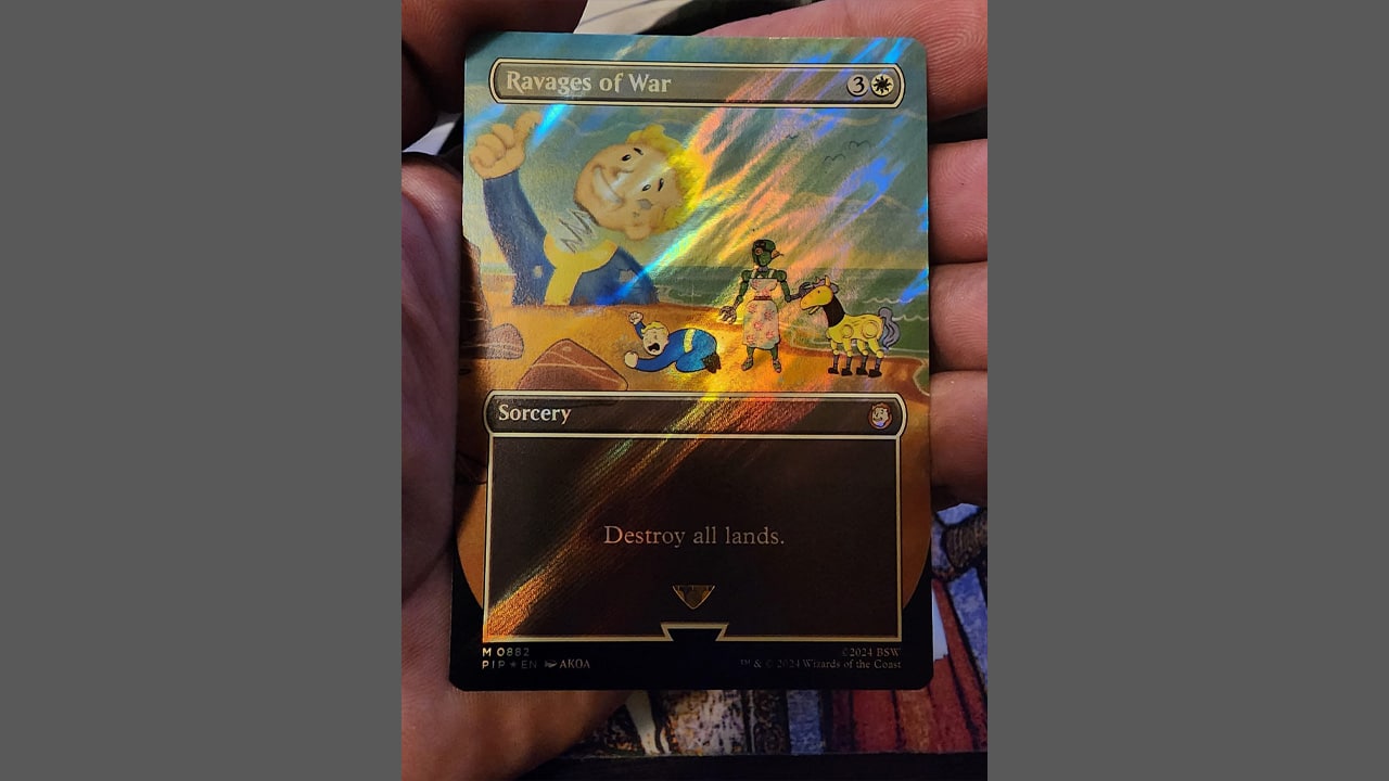 MTG Players Show Off Fallout Printing Errors!