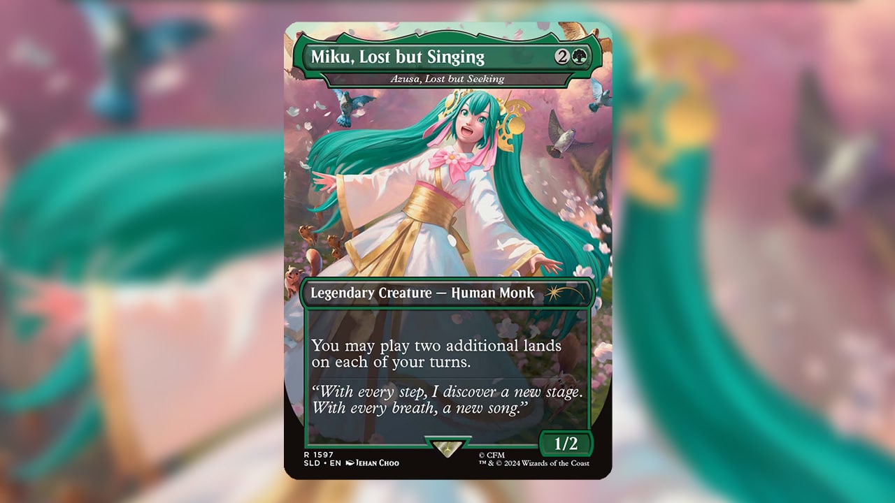 MTG X Hatsune Miku Secret Lair Crossover Announced!