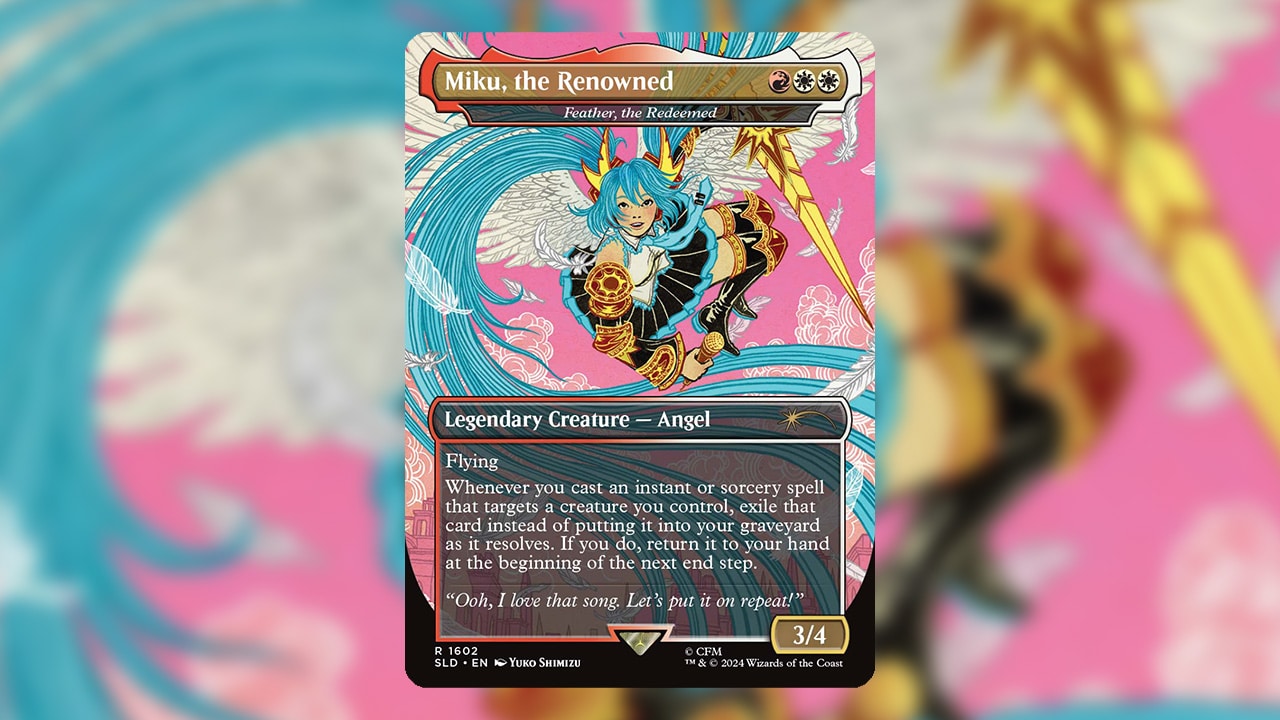 MTG X Hatsune Miku Secret Lair Crossover Announced!