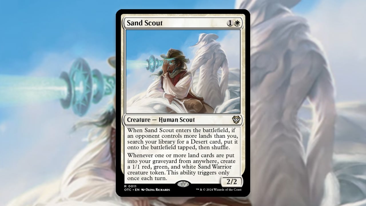 MTG Desert Bloom Precon Card Turns all Your Lands into Deserts!