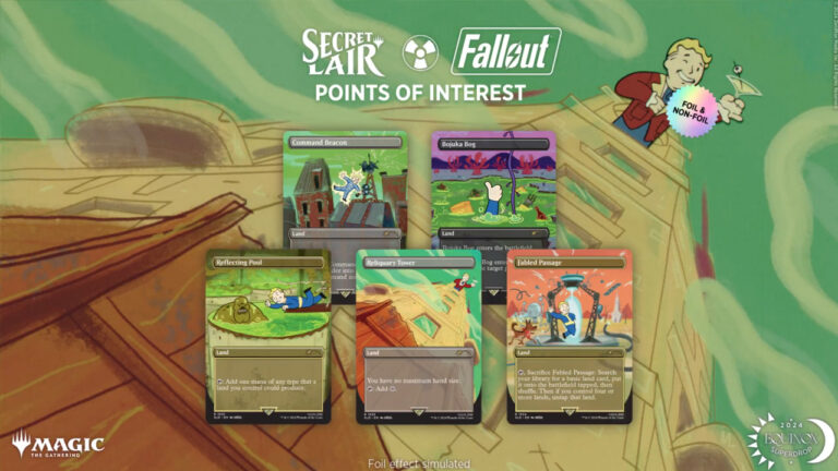 New MTG Fallout Secret Lairs Redeem With Stellar $60 Value!