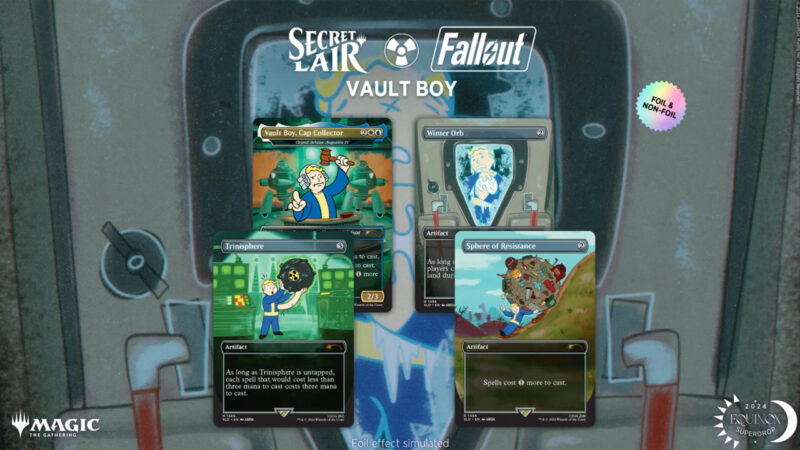 New MTG Fallout Secret Lairs Redeem With Stellar $60 Value!