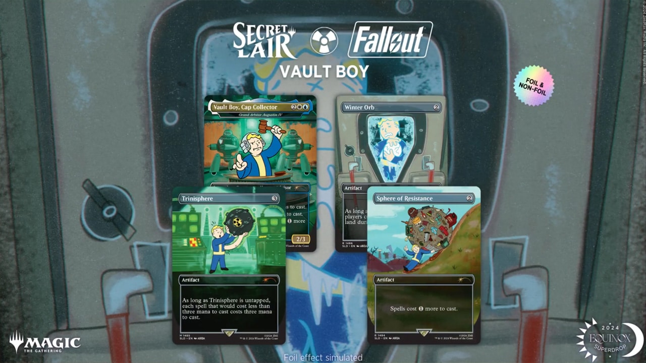 New MTG Fallout Secret Lairs Redeem With Stellar $60 Value!