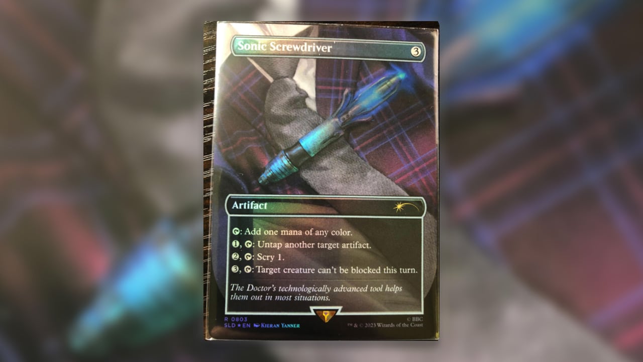 MTG Players Let Down by Doctor Who Secret Lair Bonus Card Reprint