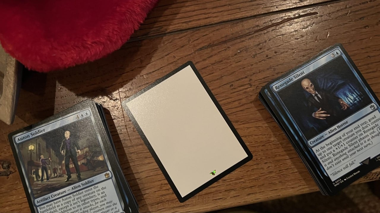 Fully Blank MTG Misprint Cards Leave Players Baffled!