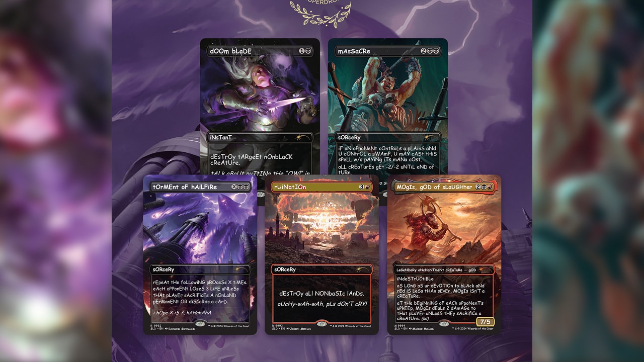 The Most Bizarre Secret Lair Ever has Just Been Revealed