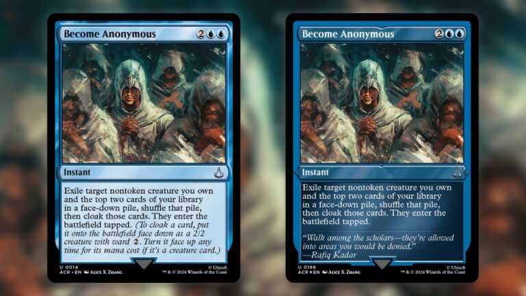 MTG Assassin's Creed Etched Foils Hold A Surprising Secret!