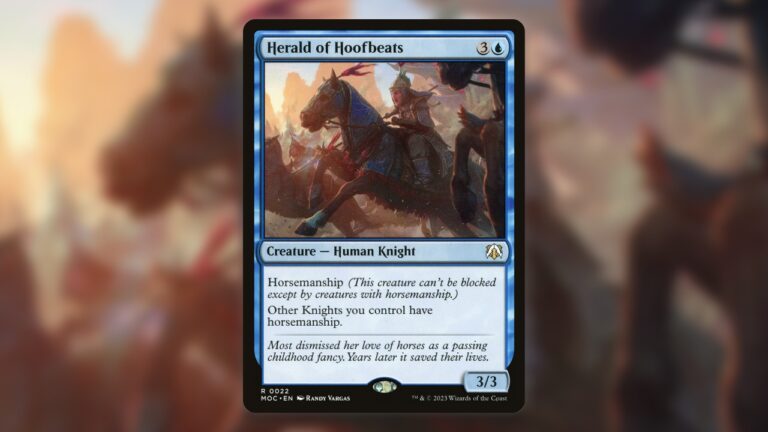 Obscure MTG Horsemanship Card Jumps Over 500% In Price!