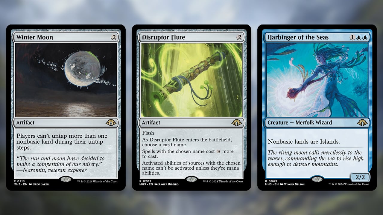 Wizards of the Coast Pre-Bans 18 Modern Horizons 3 Cards