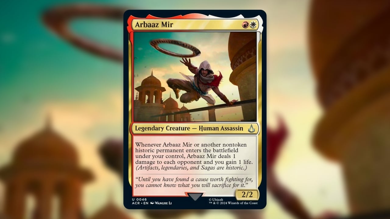 MTG Assassin's Creed Spoilers Are Heavy On Historic Synergies!