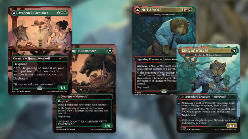 Wolf-Themed Secret Lair Delivers Mediocre Typal Options