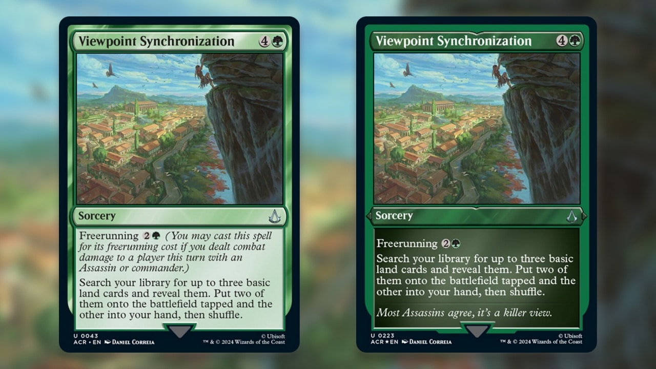 MTG Assassin's Creed Etched Foils Hold A Surprising Secret!