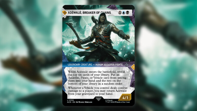 The Edward Kenway MTG Assassin's Creed Commander Deck Guide!