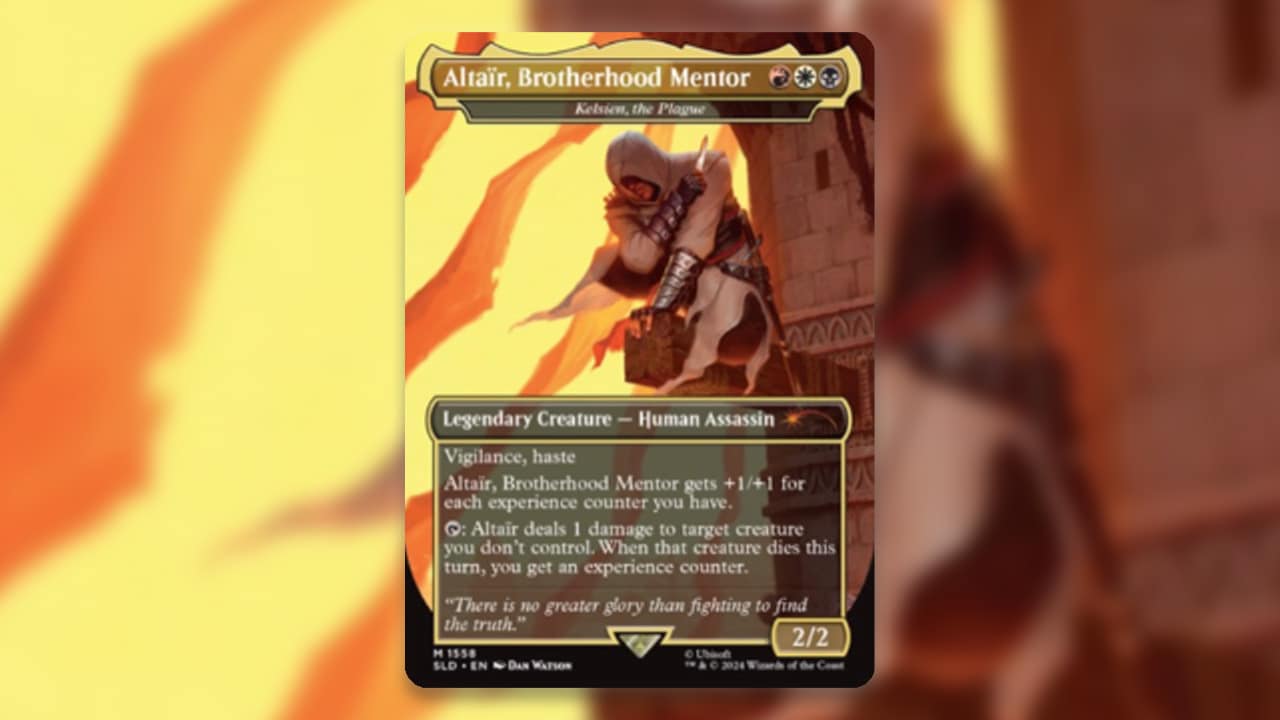 MTG Assassin's Creed Secret Lair Showcases Popular Reskinned Commander!