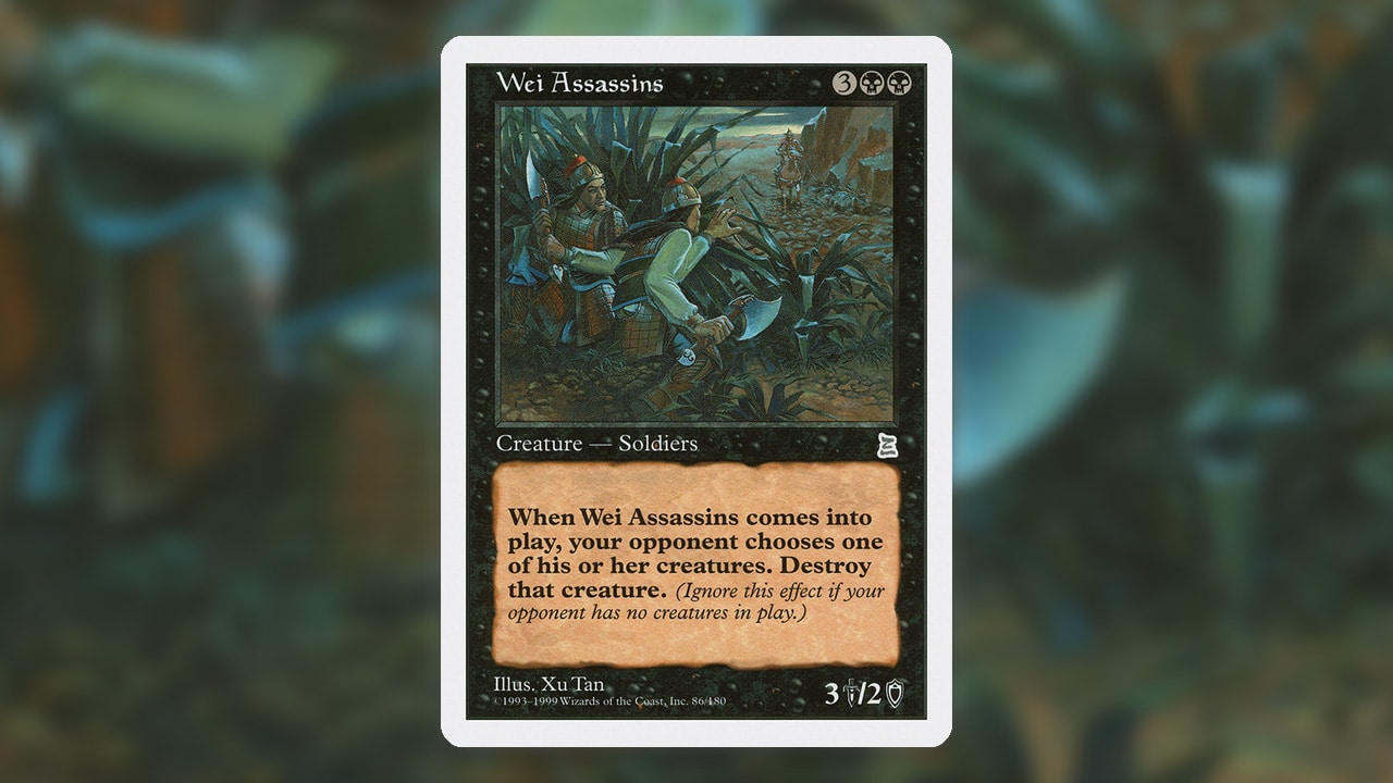 Top Five MTG Most Expensive Assassin Cards