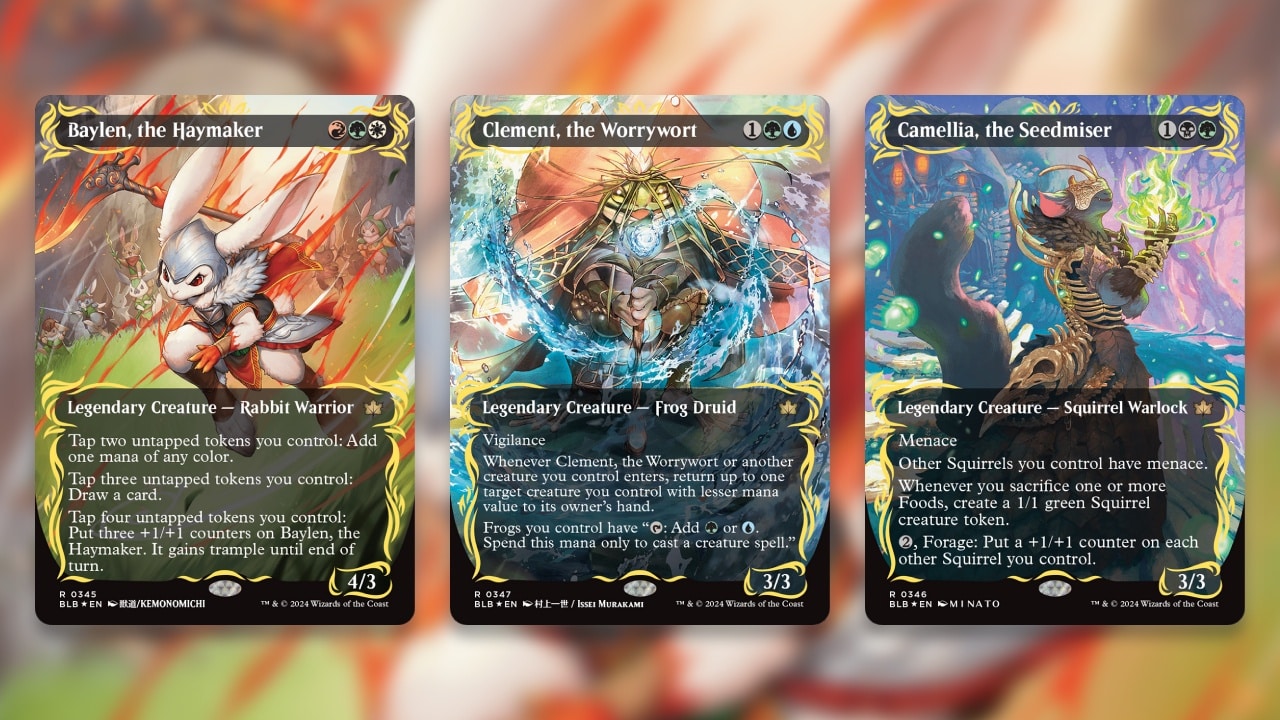 Bloomburrow's Anime Art Cards Are A Serious Flavor Fail