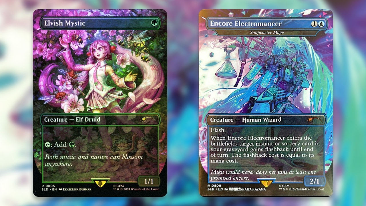 New Hatsune Miku Bonus Card Is A Textless Commander Icon