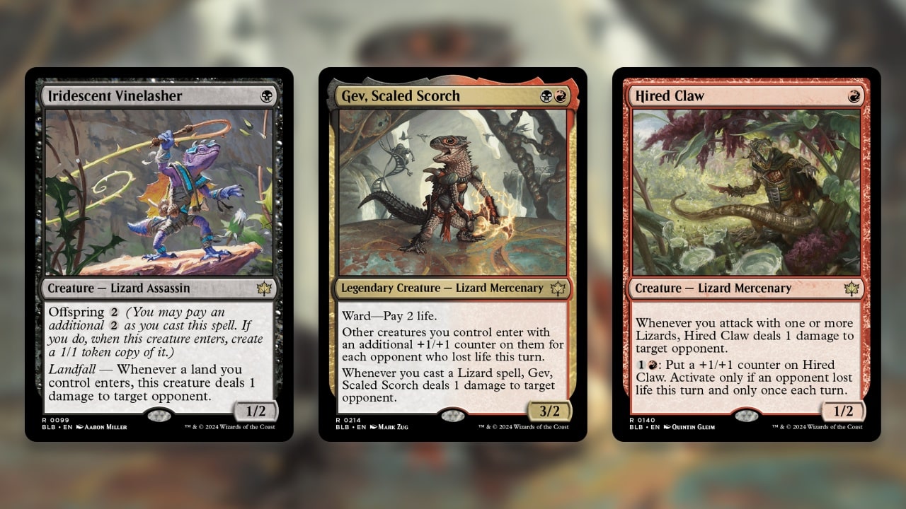 Rakdos Lizards May Be the Best New Deck in Standard