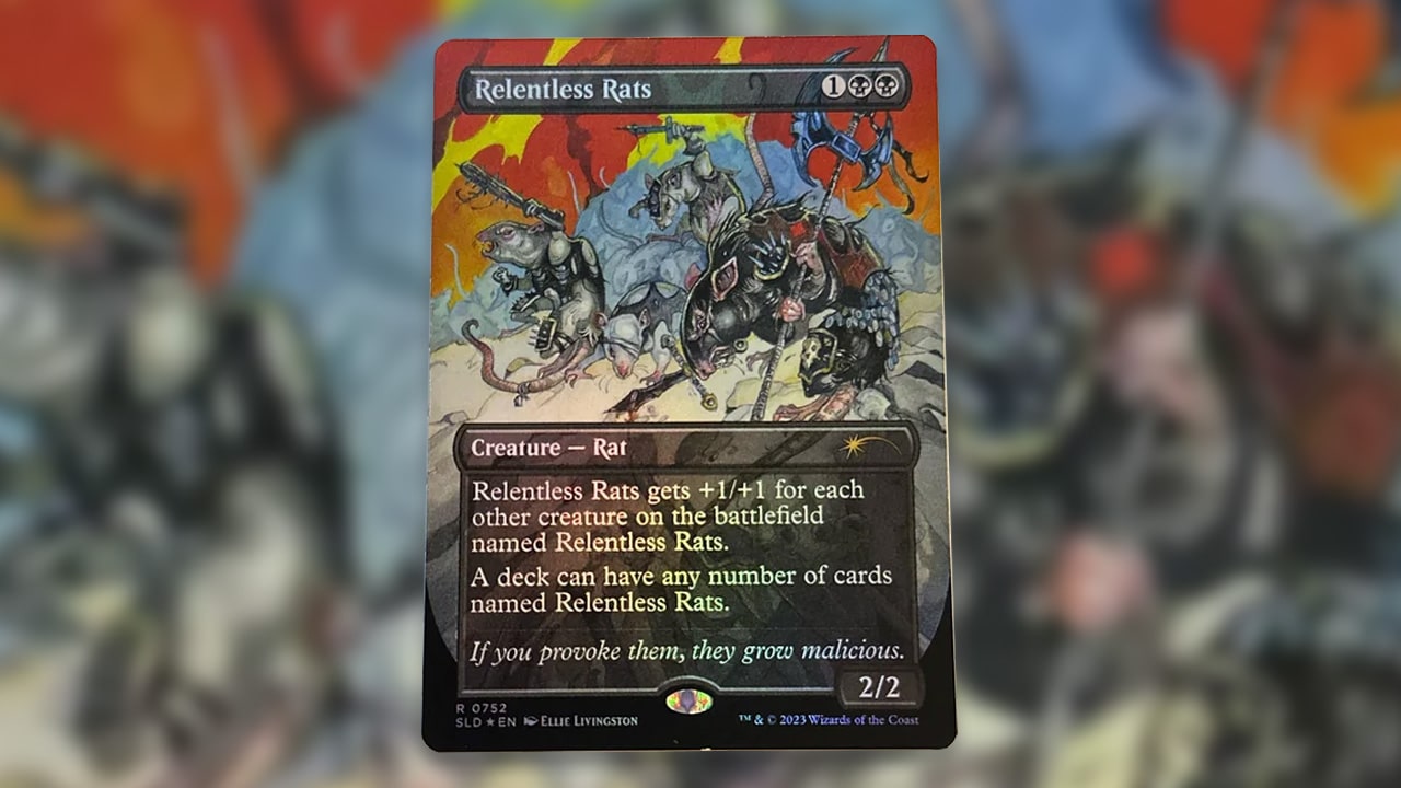 New Relentless Rats Bonus Card Could Sell for $100+