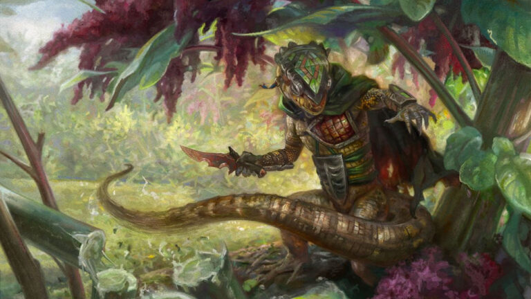 Elite MTG Bloomburrow Lizard is the Perfect One-Drop