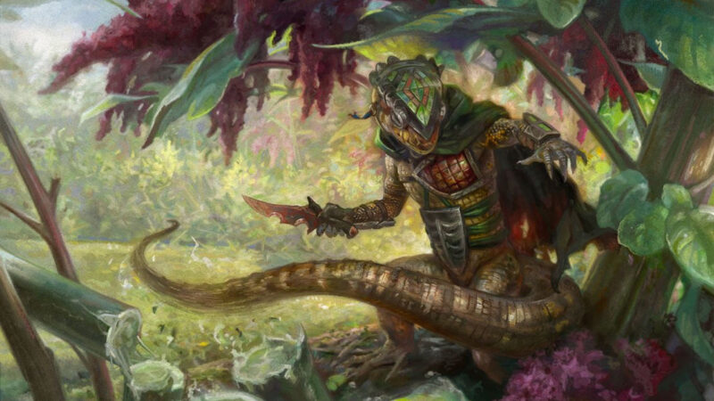 Elite MTG Bloomburrow Lizard is the Perfect One-Drop