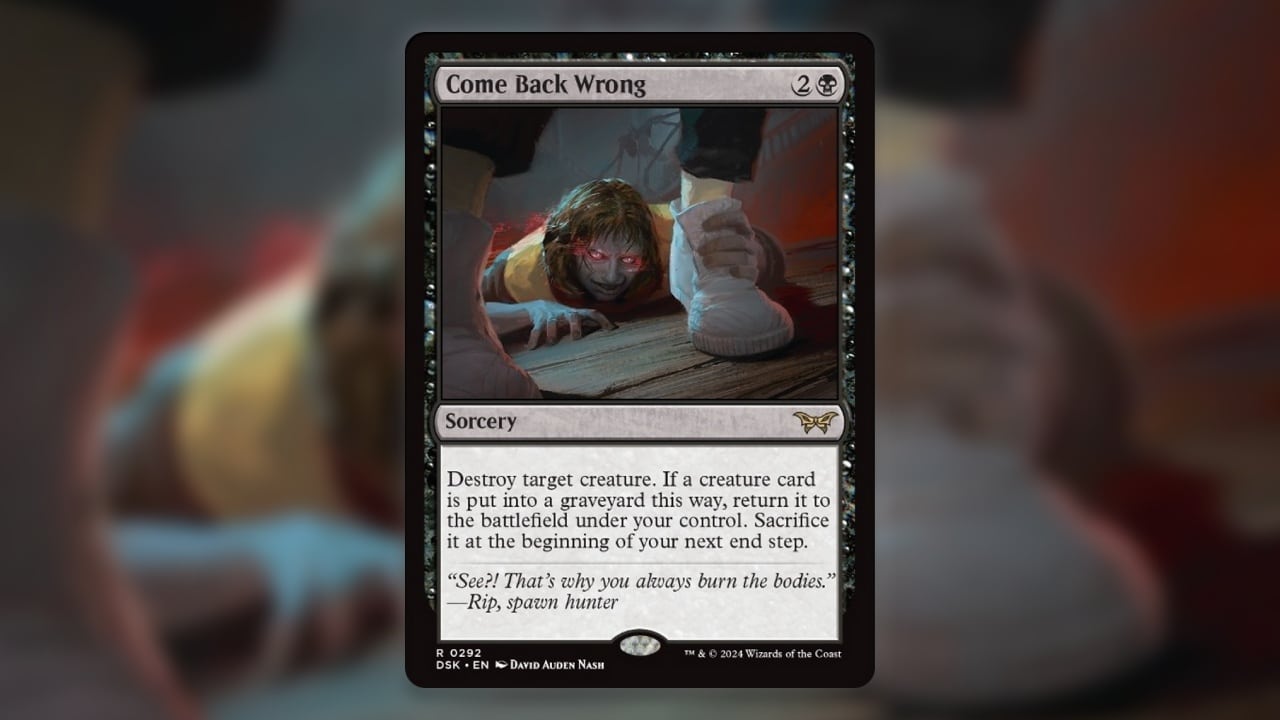 Overlooked Duskmourn Removal Spell Is A Lot Better Than Expected