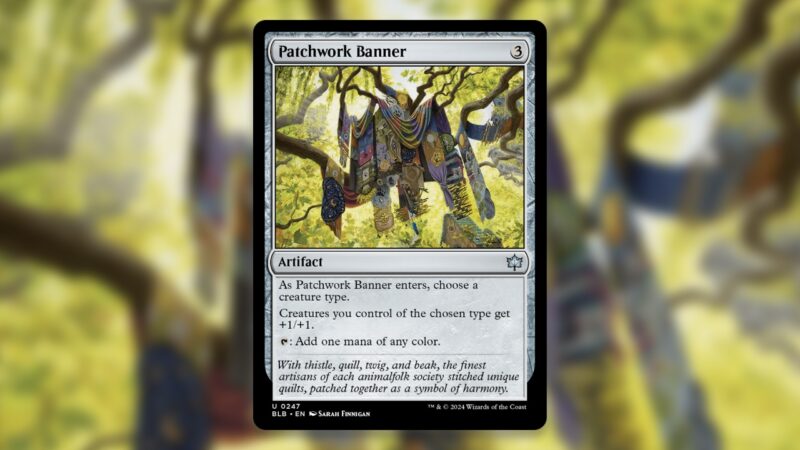 Busted Bloomburrow Typal Support Piece Jumps Over 400% In Price