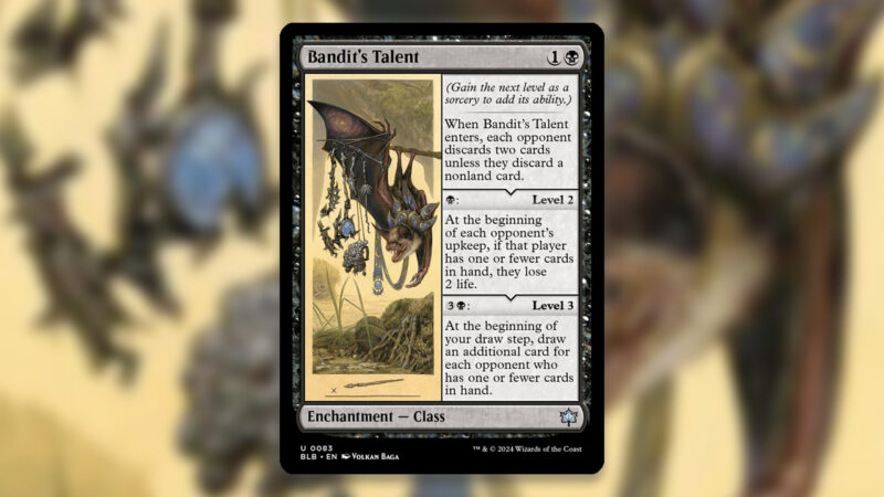 Underrated MTG Bloomburrow Talent is a Potent Win Condition