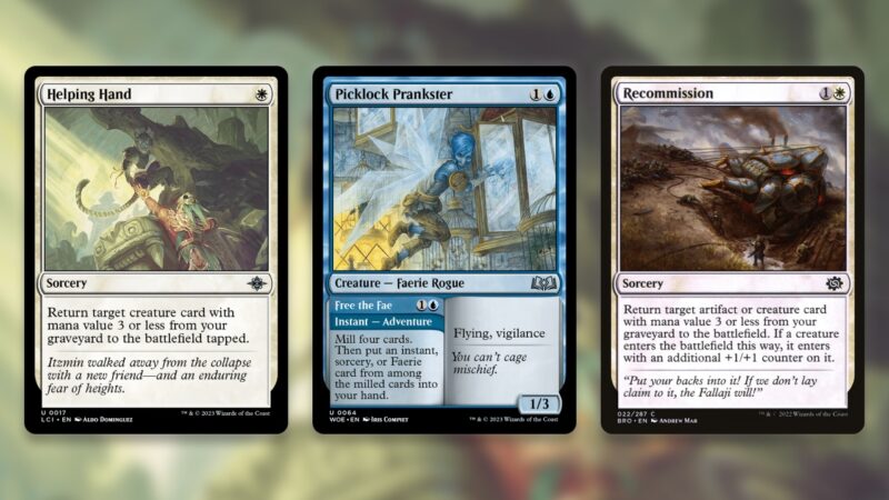 Powerhouse Duskmourn Three Drop Reanimates Forgotten Archetype