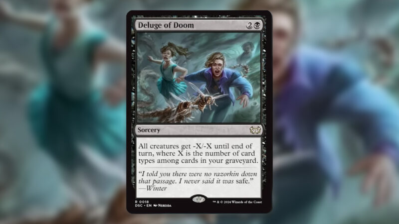 Death Toll MTG Precon Provides Incredible Card Advantage Engine