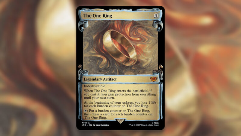 MTG Lord of the Rings Showcase Scroll Card Hits $220