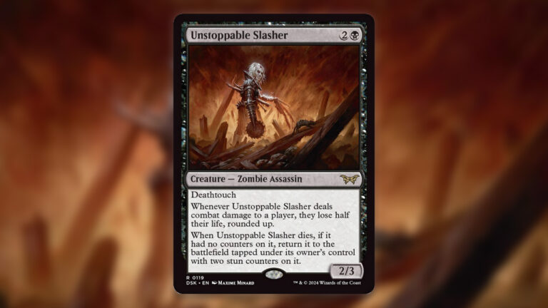 New Duskmourn: House of Horror Spoiler Is a Literal Slasher Villain