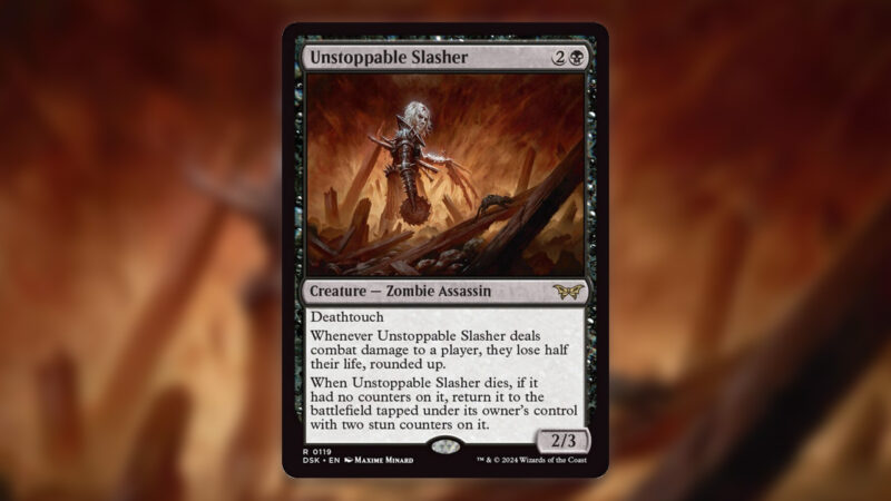 New Duskmourn: House of Horror Spoiler Is a Literal Slasher Villain