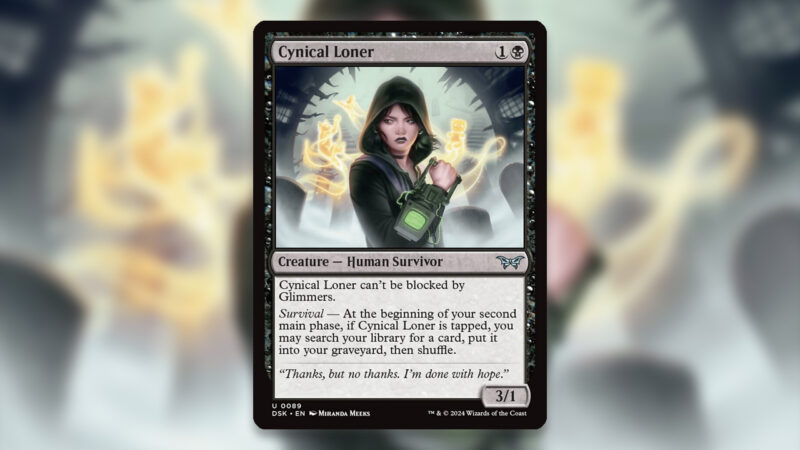 MTG Duskmourn Uncommon Lets You Entomb Cards Turn After Turn