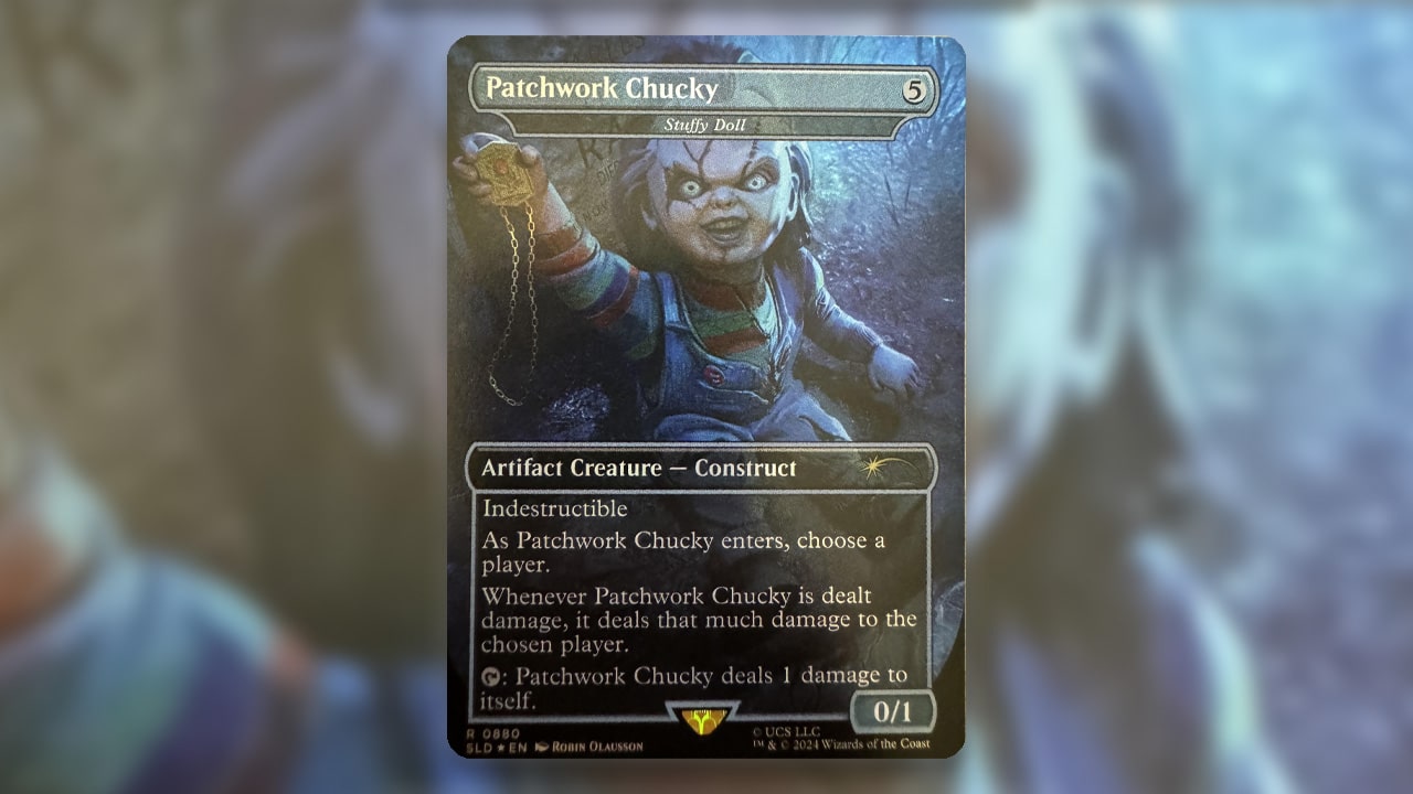 Indestructible MTG Damage Reflector Returns as Chucky Lookalike