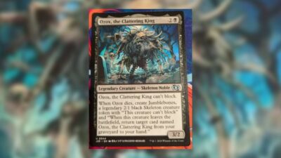 New Jumpstart Skeleton Legend Enables Infinite Combos From The Command Zone