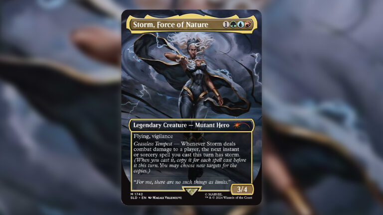 MTG Marvel's Storm Secret Lair Introduces Broken Commander and $55 Reprint