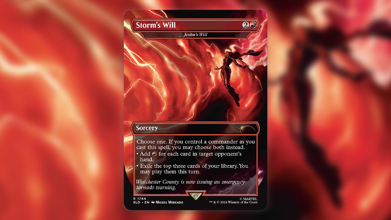 MTG Marvel's Storm Secret Lair Introduces Broken Commander and $55 Reprint