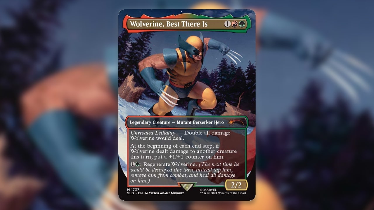 Wolverine Secret Lair Offers Wild $60+ MTG Reprint Value