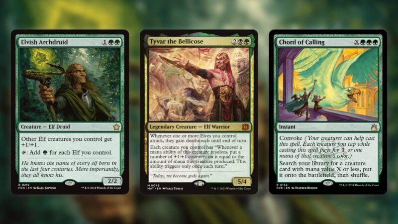 Insane MTG Foundations Jumpstart Elf Is A Busted Infinite Combo Engine