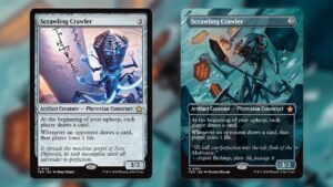 New MTG Foundations Phyrexian Brings Dread To The Draw Step