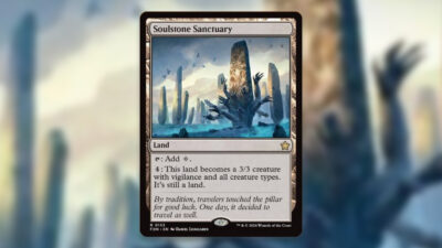 MTG Foundations Land Permanently Becomes a Creature