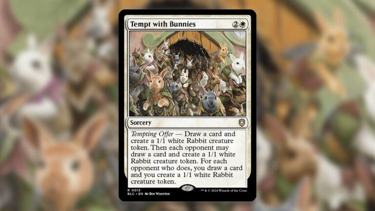 MTG Foundations Causes Rabbit Typal Card to Spike 250%