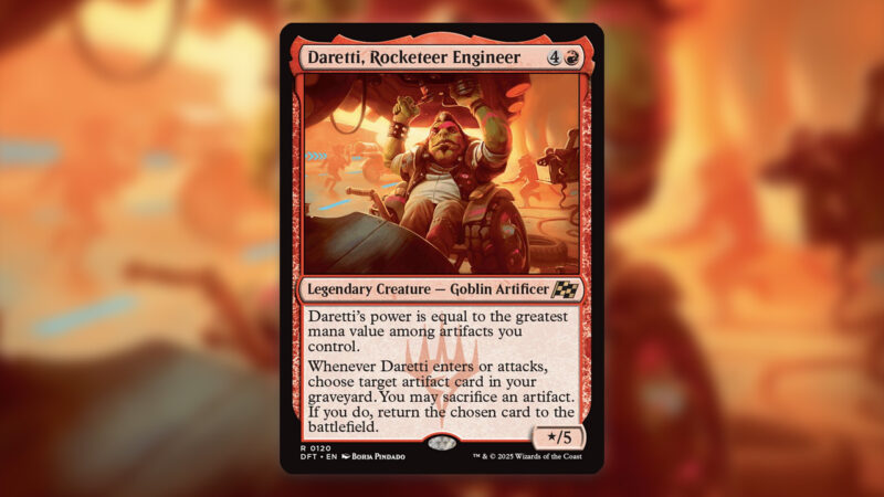 Elite MTG Aetherdrift Artificer Gives Rise to Unique Boros Reanimator Shell