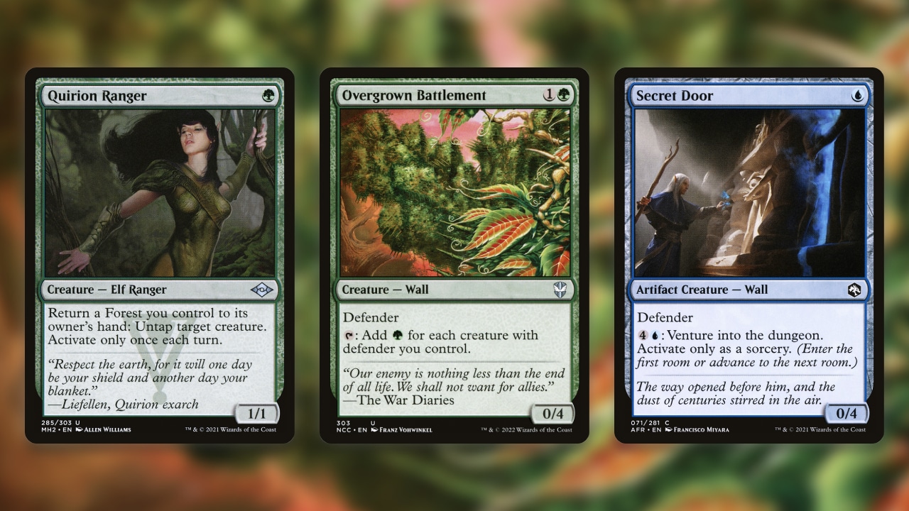 MTG Foundations Filler Card Shines In Wall-Based Combo Deck